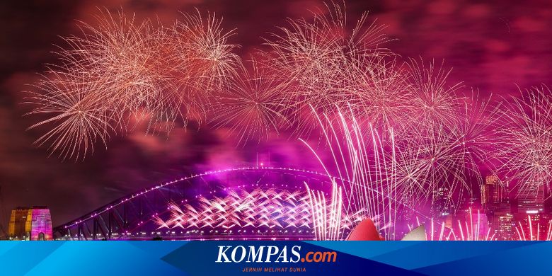 Pesta Kembang Api dan Roket Warnai Malam Tahun Baru 2024 di Dunia