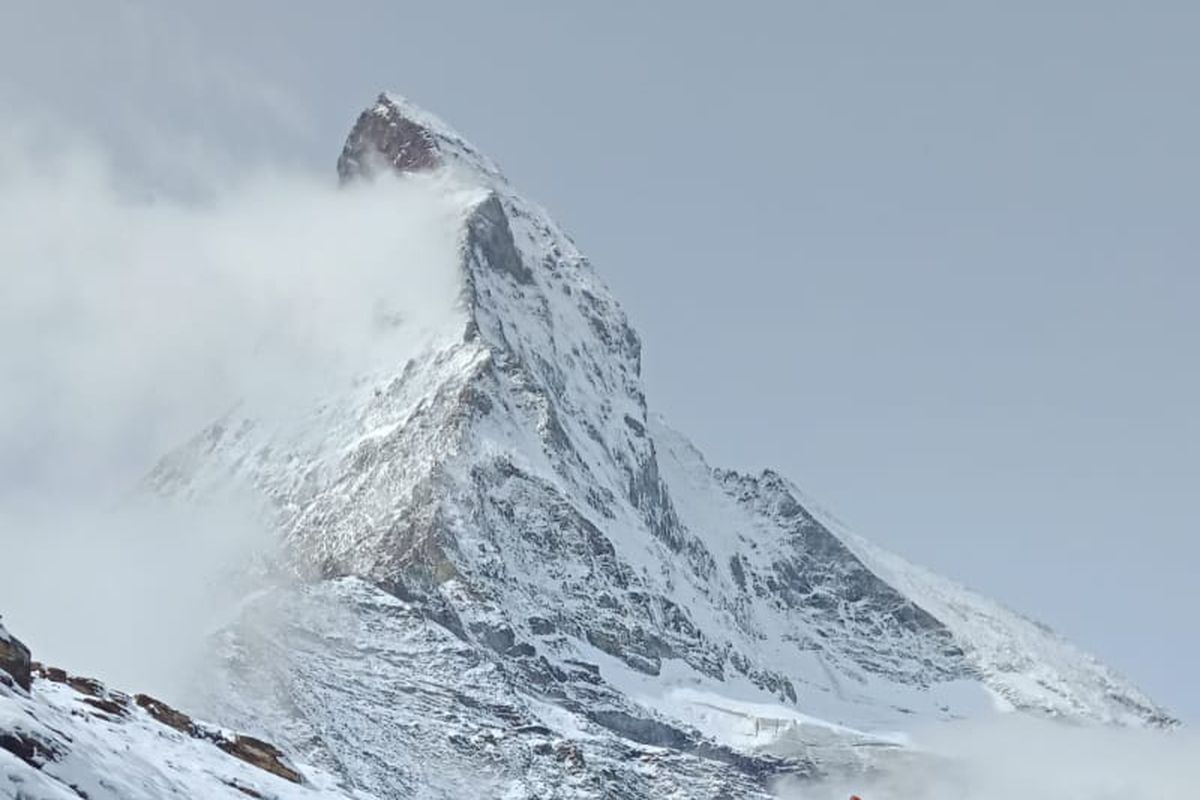 BERITA FOTO: Pendaki Indonesia Capai Base Camp Hoernlihuette di Gunung ...