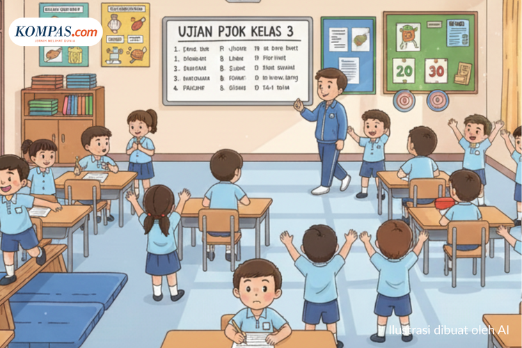40 Contoh Soal PAS PJOK Kelas 3 Semester 1, Cocok untuk Latihan Mandiri