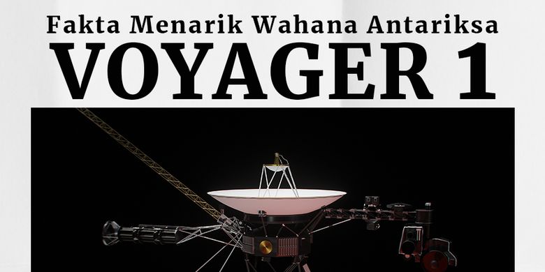 INFOGRAFIK: Fakta Menarik Voyager 1 dalam Eksplorasi Luar Angkasa