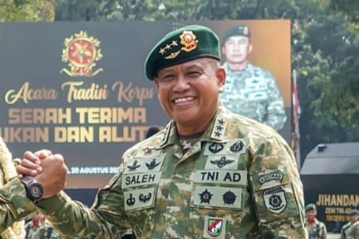 Letjen Muhammad Saleh Mustafa Dimutasi Jadi Wakasad, Ini Profilnya