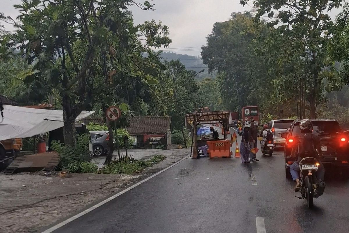 Begini Kondisi Jalur Purworejo–Magelang: Longsor Belum Tertangani ...