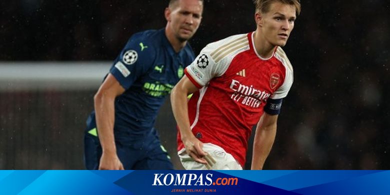 Hasil Arsenal Vs PSV 4-0: Akhiri Penantian 7 Musim, The Gunners Langsung Pesta Gol