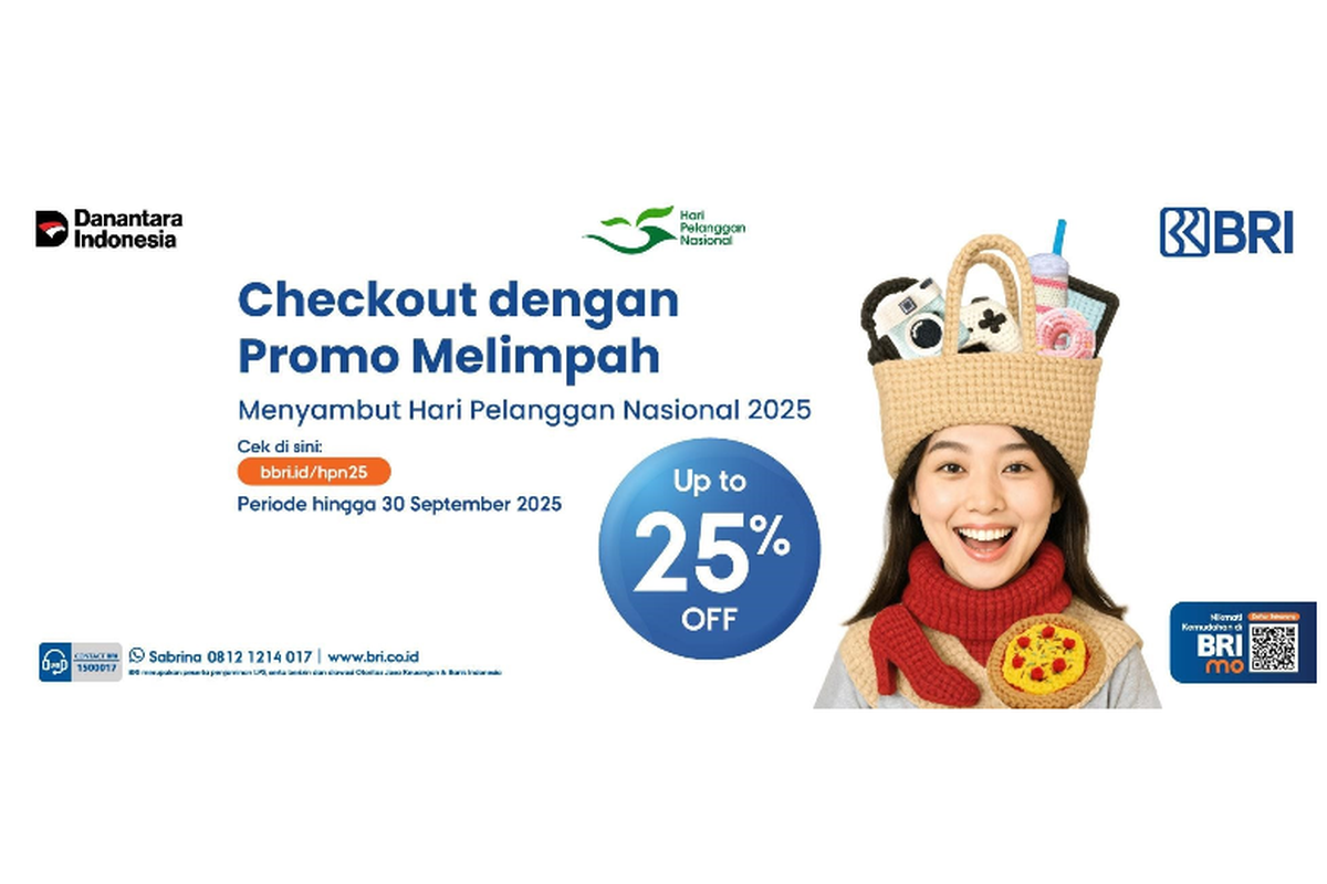 Deretan Promo BRI Spesial Hari Pelanggan Nasional 2025, Cek Sekarang!