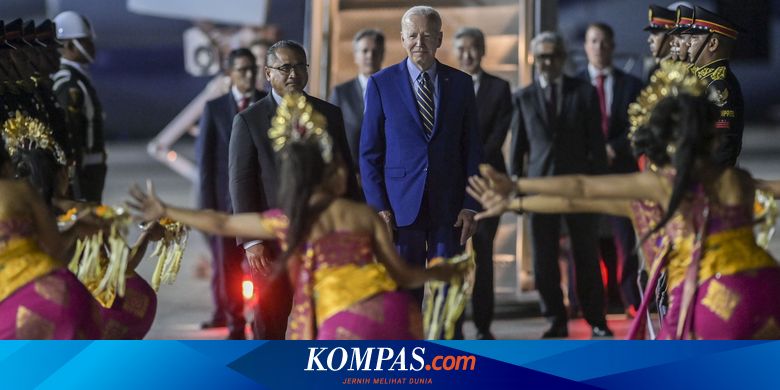 Joe Biden Kagumi Tari Bali Saat Tiba di Indonesia untuk Hadiri KTT G20, Ucapkan Terima Kasih ke ...