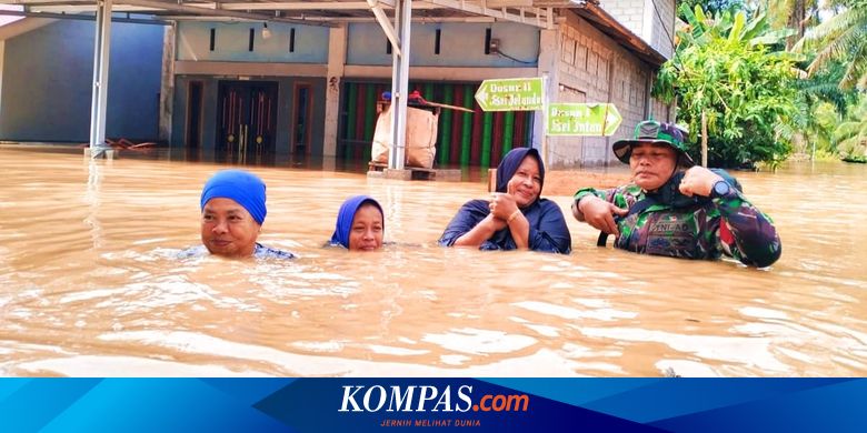 Banjir di Rokan Hulu, Ratusan Warga Mengungsi