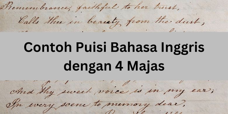 Berita Harian Contoh Puisi Dengan Majas Personifikasi Metafora ...