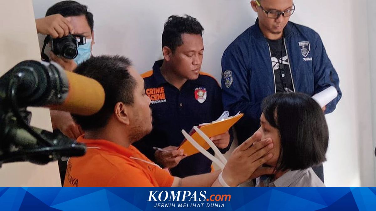 Polisi: 90 Adegan Rudolf Tobing Membunuh Icha Sesuai Keterangan