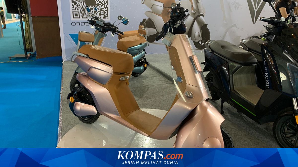 Ada Motor Listrik Mirip Otopet di PEVS 2024, Harga Rp 10 Juta