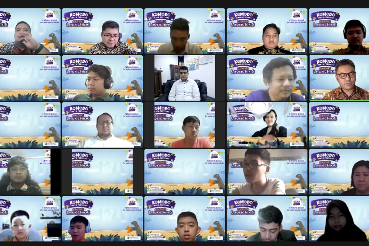 "Komodo Math Festival 2022" Resmi Dibuka, Hadirkan Matematika Menyenangkan