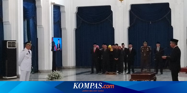 Dicky Saromi Resmi Dilantik Jadi Pj Wali Kota Cimahi, Diminta Tangani ...
