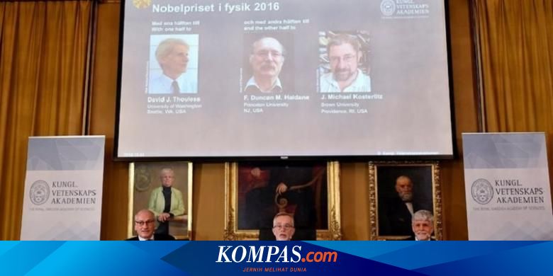 Riset "Materi Eksotis" Membawa Tiga Ilmuwan Meraih Nobel Fisika 2016