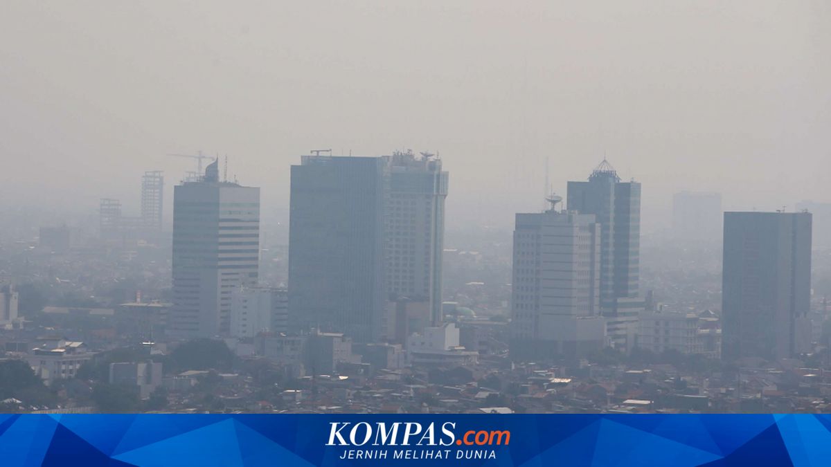 Kualitas Udara Jakarta Terburuk Pertama di Dunia pada Kamis Pagi