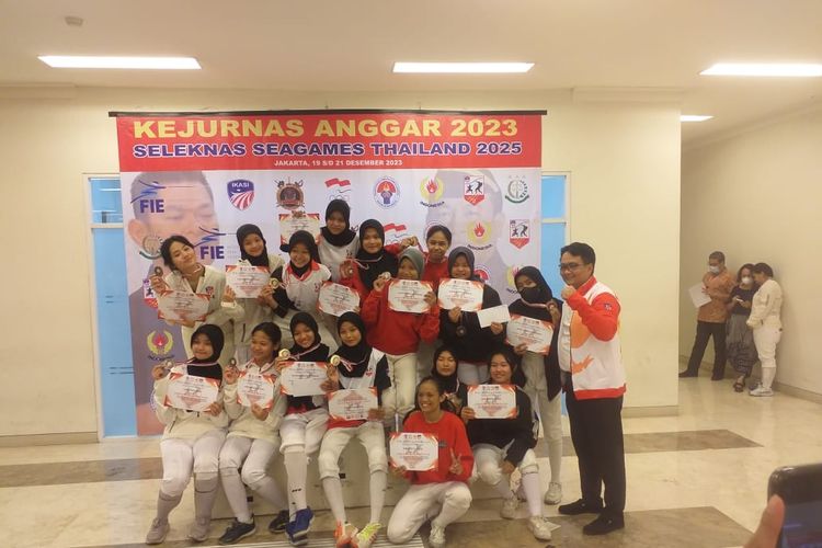Kejurnas Anggar 2023, Ajang Seleksi untuk SEA Games 2025