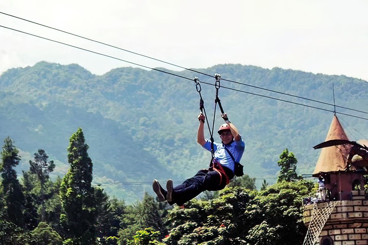 Aktivitas Outbound di Taman Wisata Matahari Puncak, Bercocok Tanam