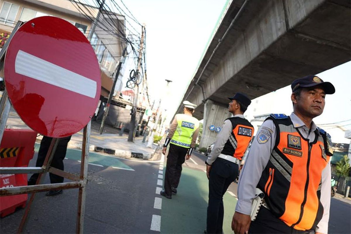 Ada KADIN Jakarta Fun Walk, Simak Rekayasa Lalu Lintas Pagi Ini