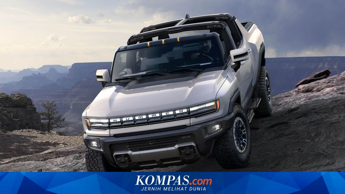 Hummer EV Terbaru Bertenaga Listrik, Torsi Badak Tembus 1.300 Nm