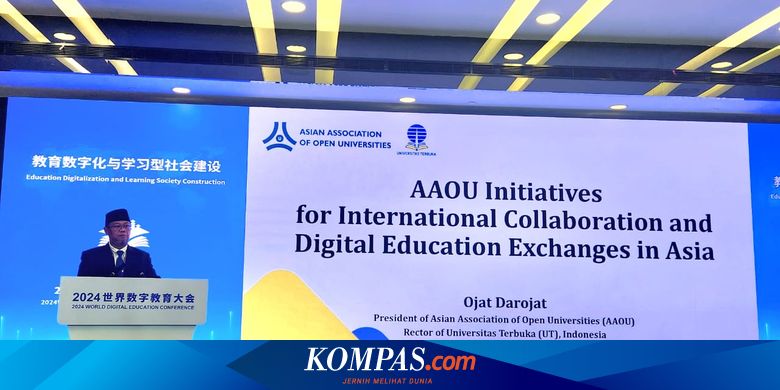 Rektor Universitas Terbuka Gaungkan Transformasi Digital pada World ...