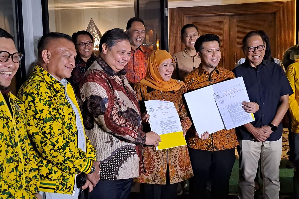 Gerindra Dukung Khofifah-Emil Dardak pada Pilkada Jatim dan Ahmad Dhani di Surabaya