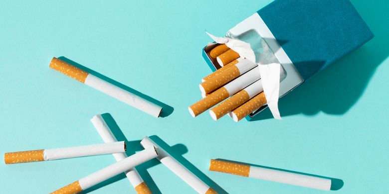 [HOAKS] Produk Rokok Resmi Olimpiade 1984