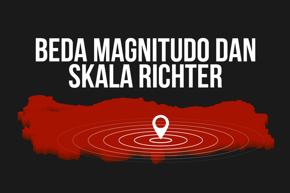 INFOGRAFIK: Apa Beda Magnitudo dan Skala Richter? Simak Penjelasannya