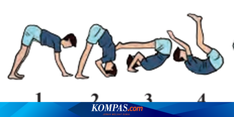 3 Macam Gerakan Berguling dalam Senam Lantai