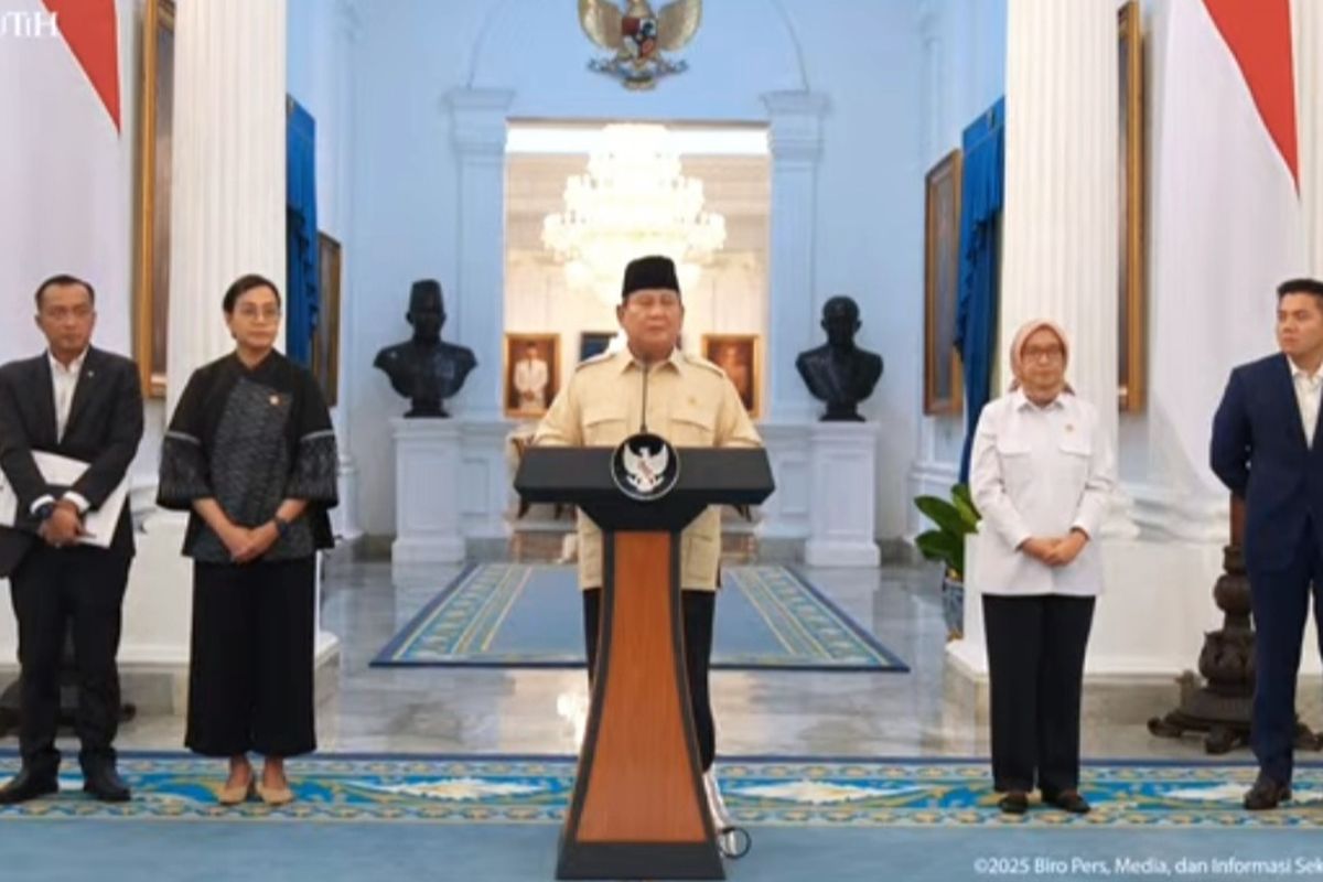 Prabowo: THR ASN Mulai Dicairkan 17 Maret, Gaji ke-13 Juli 2025