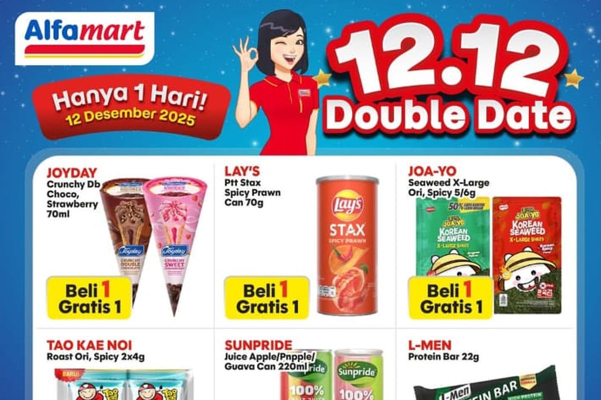 Promo 12.12 Alfamart dan Promo 12.12 Indomaret: Katalog Lengkap Diskon ...