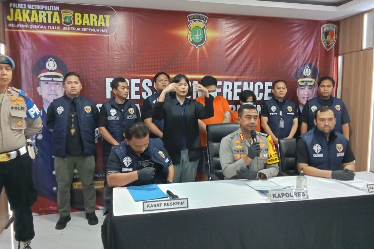 Polisi Tangkap Pemilik Situs Judol di Kalideres Jakbar