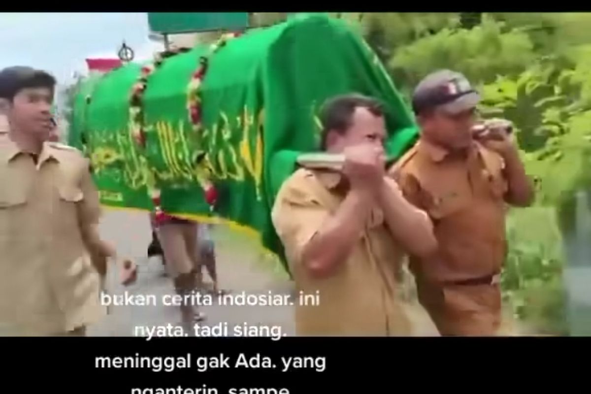 Viral Video Jenazah Diantar Perangkat Desa karena Tak Ada Pelayat ...
