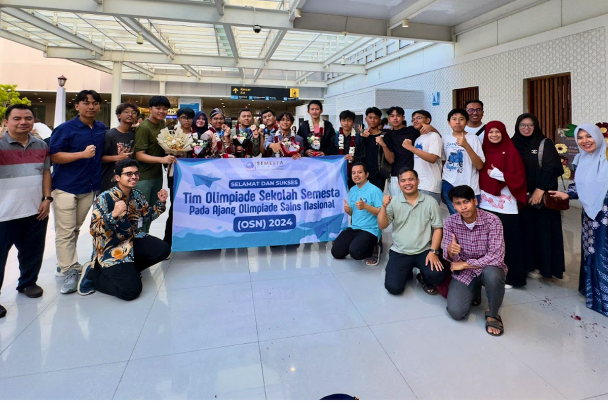 Sekolah Semesta Semarang Raih 4 Medali Olimpiade Sains Nasional 2024