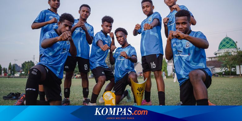Papua Football Academy Tak Terkalahkan di Tur Pulau Jawa, Anak Ortizan ...