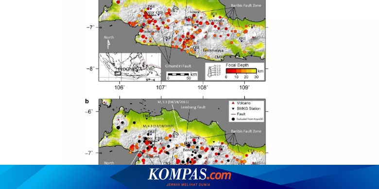 5 Hal yang Perlu Diketahui soal Sesar Cimandiri, Sebaran Sesar hingga ...