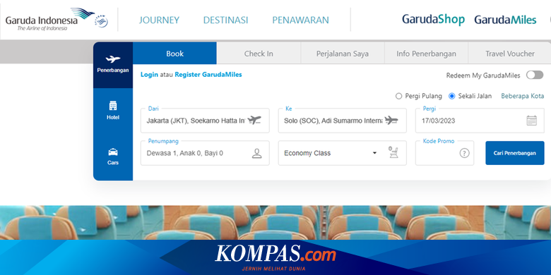 Cara Beli Tiket Pesawat Garuda Indonesia