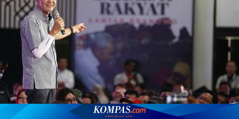 Seragam Garis Hitam Putih ala Ganjar dan "Deja Vu" Baju Kotak-kotak
