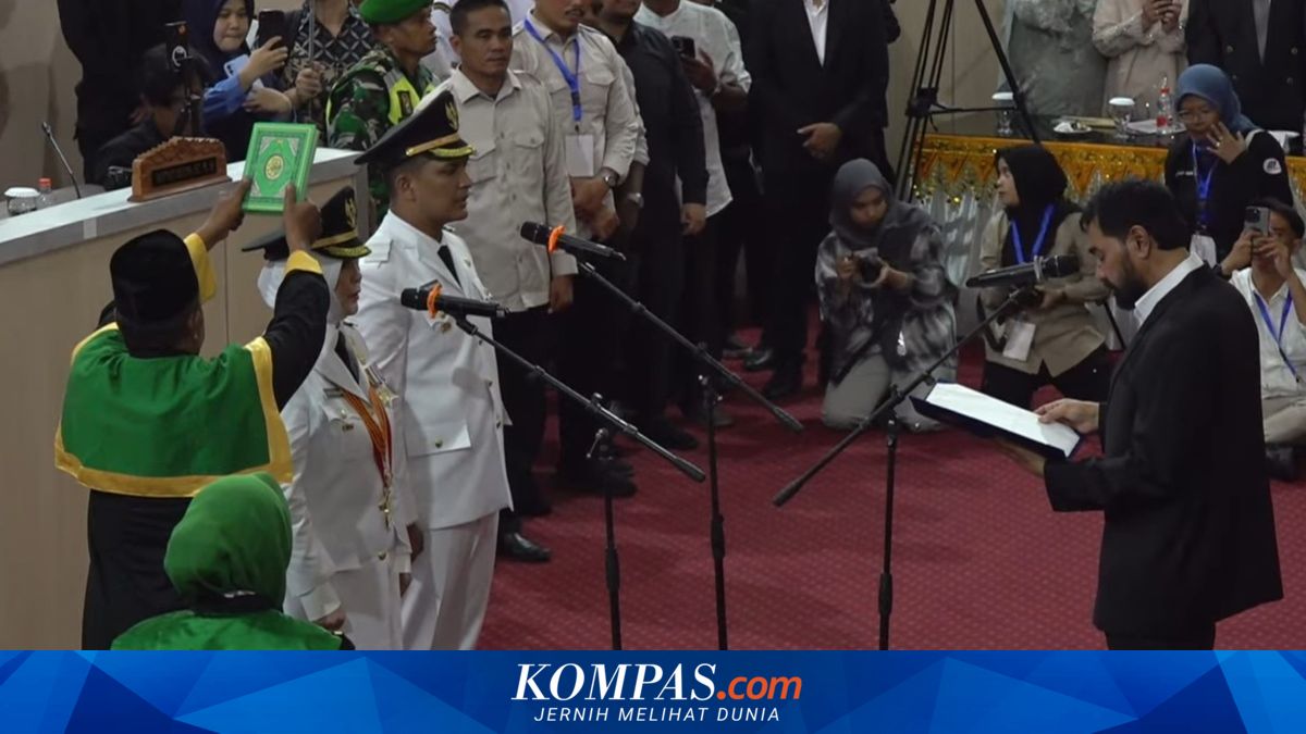 Gubernur Aceh Lantik Illiza-Afdhal sebagai Wali Kota dan Wakil Wali ...