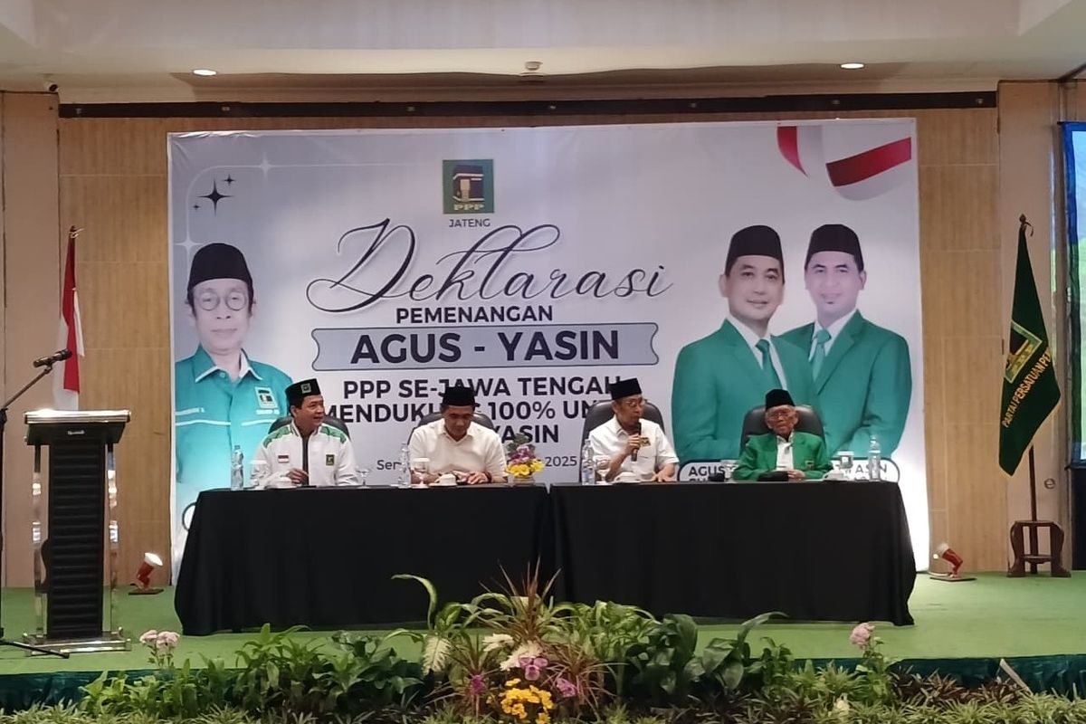 Jelang Muktamar, Suara PPP Jateng Pecah: Satu Kubu Dukung Mardiono ...