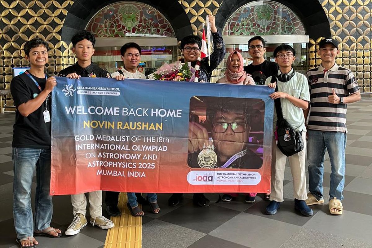 Indonesia Borong 5 Medali Olimpiade Astronomi dan Astrofisika ...
