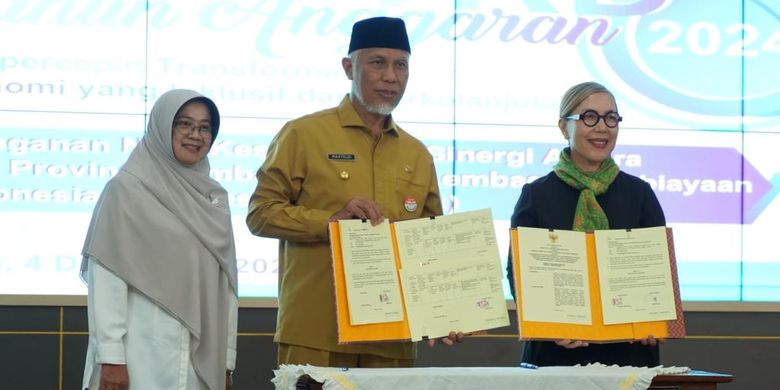 LPEI dan Pemprov Sumbar Teken MoU untuk Perkuat UMKM Berorientasi Ekspor