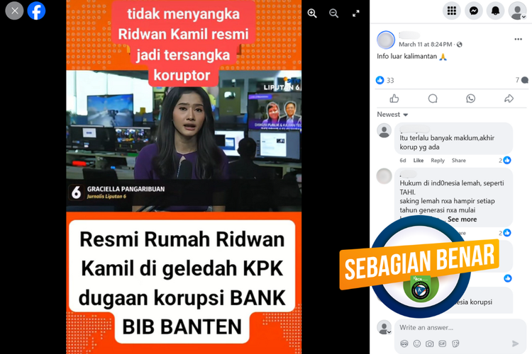 Foto : [KLARIFIKASI] KPK Belum Tetapkan Status Ridwan Kamil dalam Kasus ...