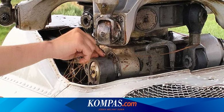 Padamkan Karhutla di Kalbar, Baling-baling Helikopter BNPB Rusak Kena Tali Layangan