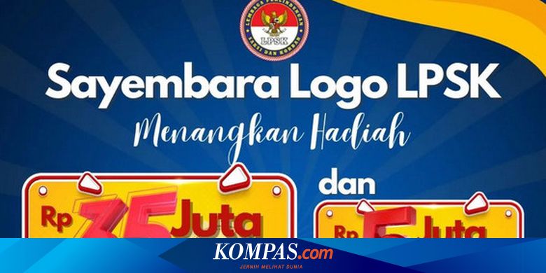 LPSK Gelar Sayembara Logo Baru Berhadiah Rp 40 Juta, Ini Ketentuannya