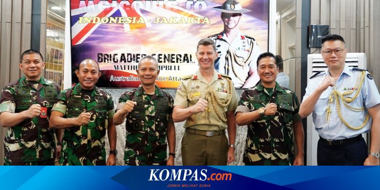 Kasum TNI Terima Kunjungan Kehormatan Atase Pertahanan Australia, Bahas Latihan Gabungan
