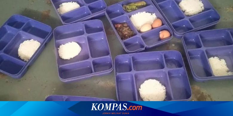 Video Viral Makanan Napi Lapas Salemba Hanya Nasi Tanpa Lauk dan Sayur ...