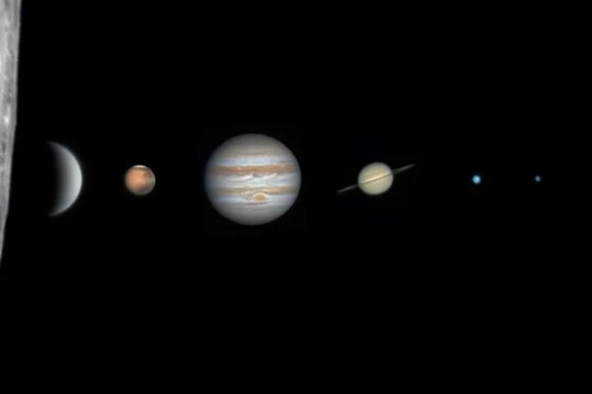 Fenomena Langka 6 Planet Sejajar di Langit pada HUT Ke-80 RI, Begini ...