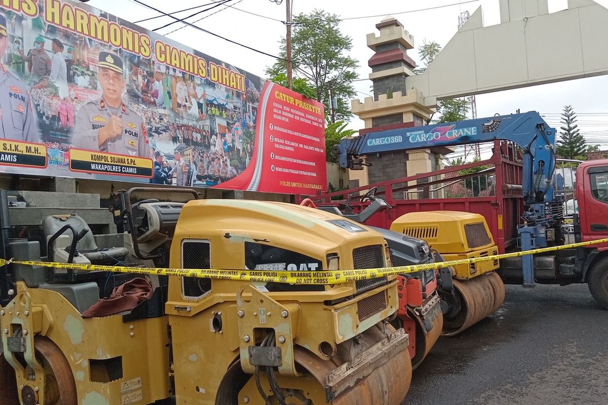 Pencuri Spesialis Alat Berat Dibekuk di Pemalang, Stum PUPR Dicuri Pakai Crane lalu Dijual Rp ...