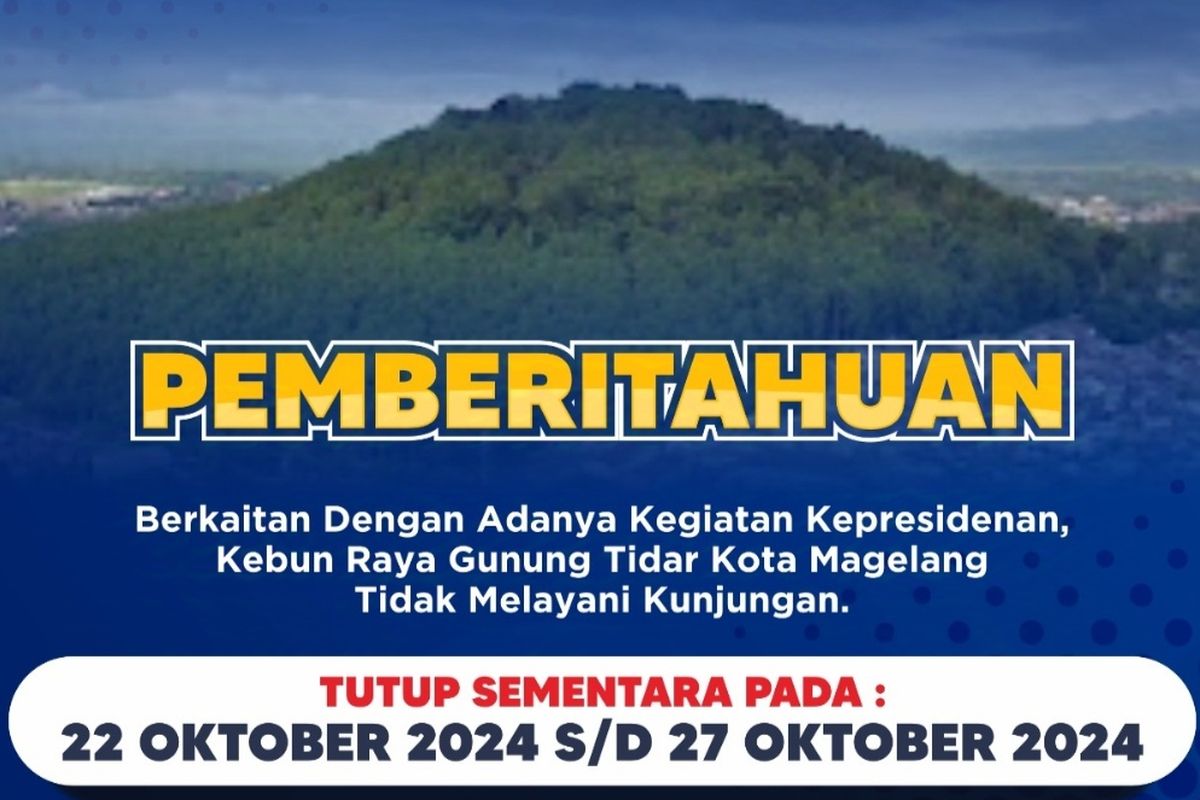 Penutupan Gunung Tidar dan Persiapan Rapat Kabinet "Merah Putih" Presiden Prabowo di Akmil ...