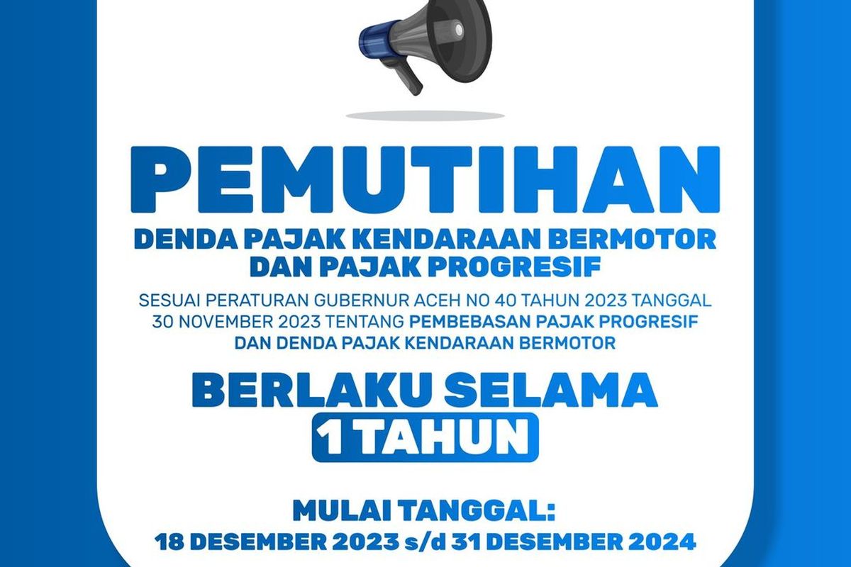 Daftar Provinsi yang Menggelar Pemutihan Pajak Kendaraan Mei 2024