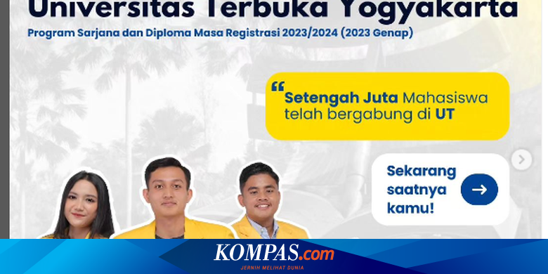5 Langkah Pendaftaran Universitas Terbuka 2024