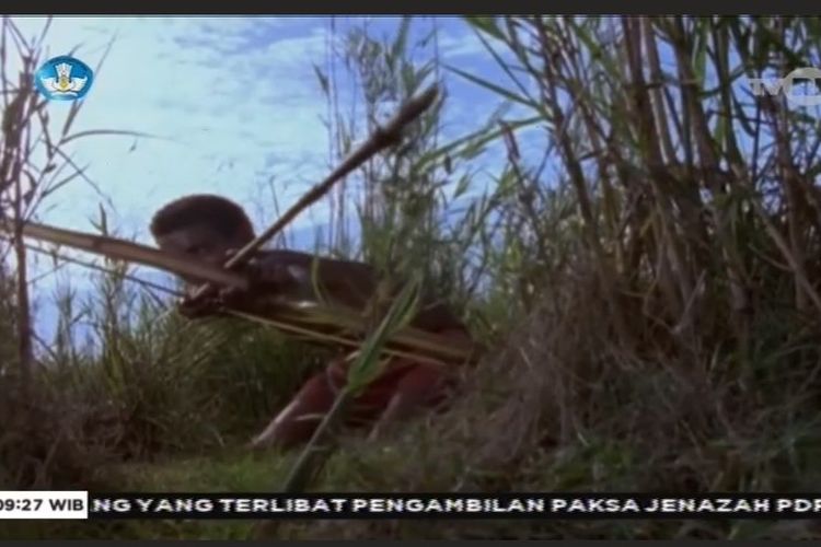 Foto : Apa Maksud Anak-anak di Hutan Wasur, Papua Hidup di Rumah Luas